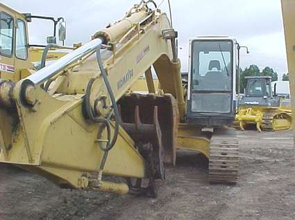 1996 Komatsu PC150-5 Track Excavator: