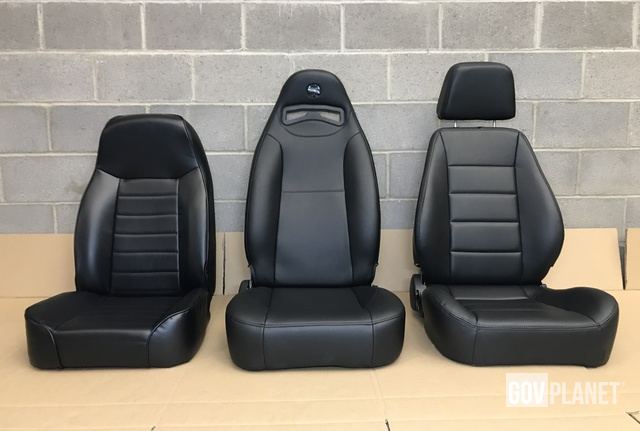 Set of 4 Humvee HMMWV seats with installation Kit in Springville, Utah ...