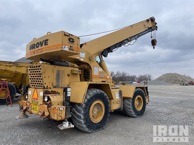 1982 Grove RT-522 44000 lb 4x4x4 Rough Terrain Crane in Monon, Indiana ...