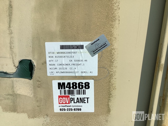 Surplus BOH Environmental FPU-8-2 Storage Container in Lake Butler ...