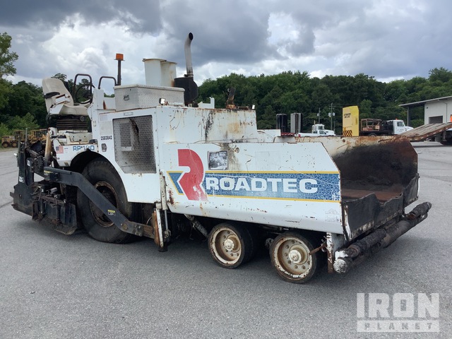 2007 Roadtec RP190 Wheel Asphalt Paver in Macon, Georgia, United States ...