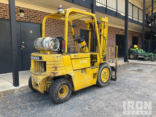 1995 Daewoo G20S-2 4050 lb Pneumatic Tire Forklift in Raleigh, North ...