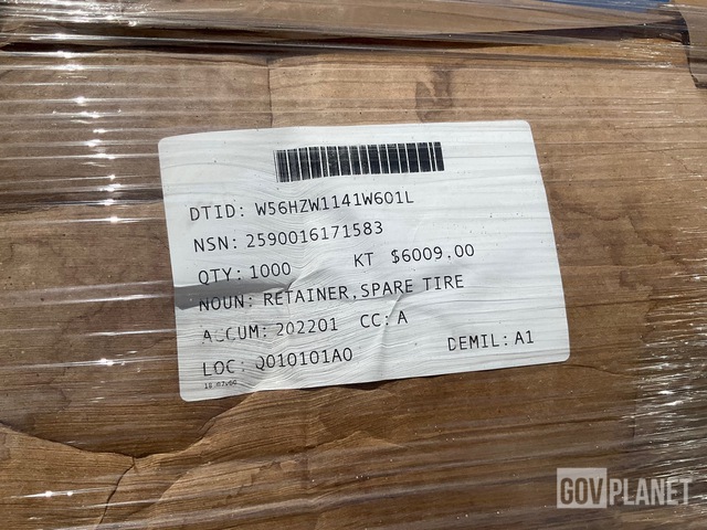 Surplus (14) Oshkosh 3950604 MATV Spare Tire Carrier Kits in Doyle ...