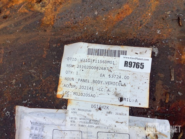 Surplus Vehicular Body Panel in Albany, Georgia, United States ...