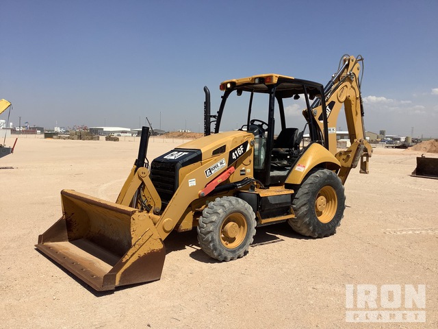 2014 Cat 416F 4x4 Backhoe Loader, Loader Backhoe