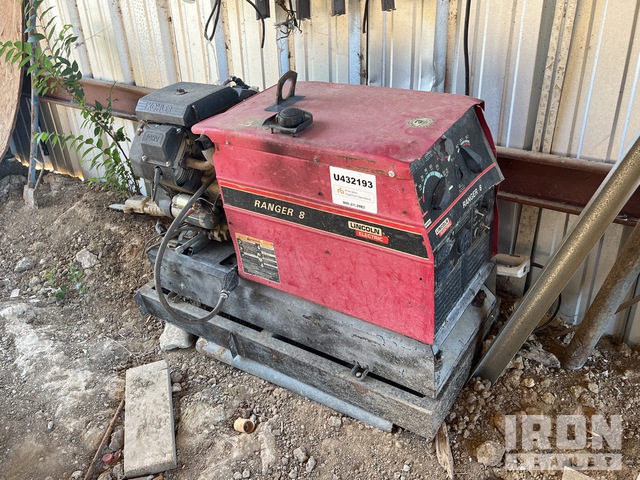 Lincoln Ranger 8 Skid-Mounted Multi-Process Engine Driven Welder in ...