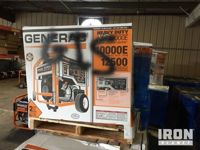 Lot of (1) Generac XG10000E Gen Set – Unused in Galliano, Louisiana ...