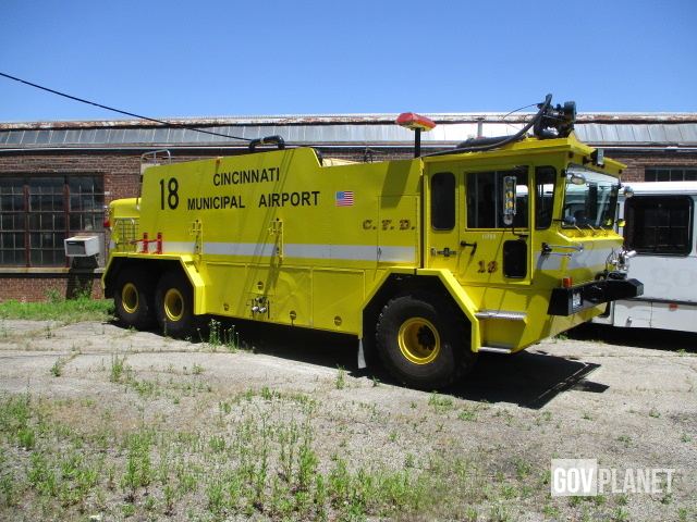 1981 Oshkosh T-12 ARFF Airport Crash Rescue vehicle. in Cincinnati ...