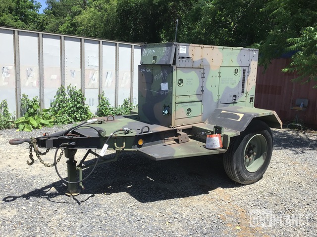 Surplus 2002 MCII MEP-805B 30kW Generator Set in Chambersburg ...