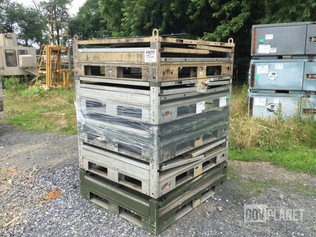 Surplus (5) Navsea 7516510-T Collapsible Joint Modular Container ...