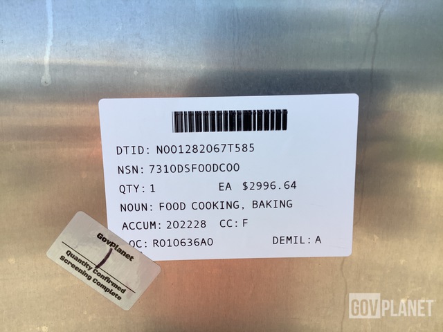 Surplus Lockwood H-HEAT UNIT-EXT Heated Holding Cabinet in Abilene ...