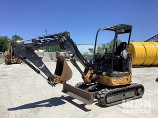 2014 John Deere 27D Mini Excavator in Des Moines, Iowa, United States ...