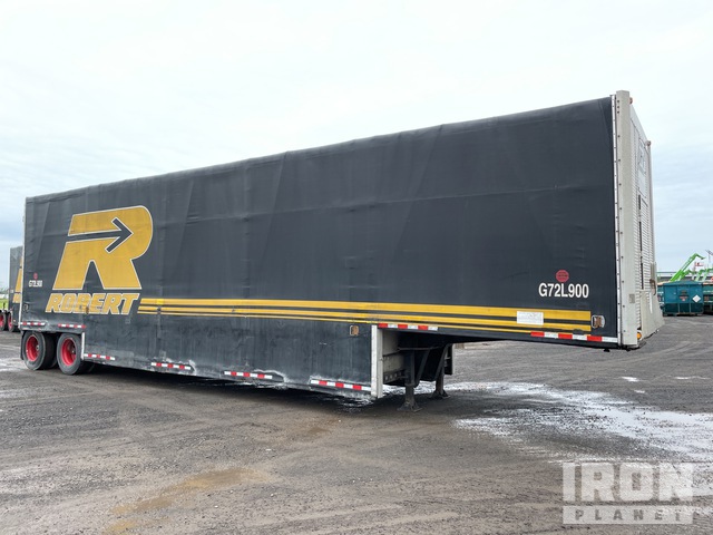 2007 Temisko FD-T3W-43 43 ft T/A Double Drop Curtain Step Deck Trailer ...