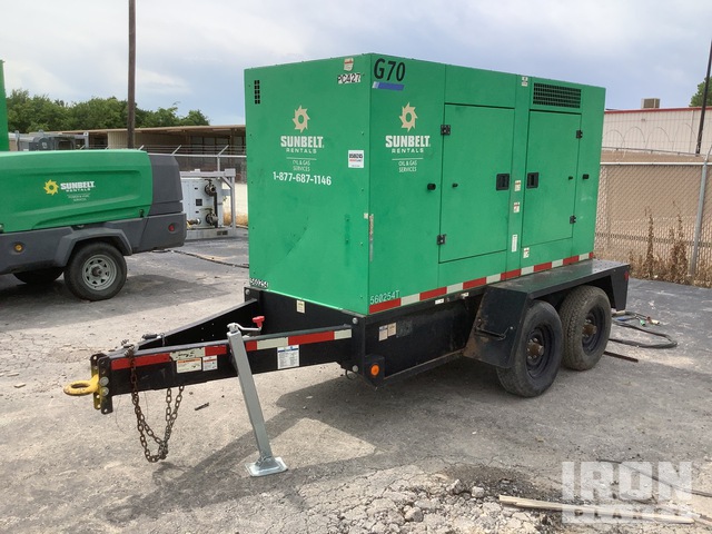 2013 Doosan G70 70 kVA Mobile Generator Set in Haltom City, Texas ...