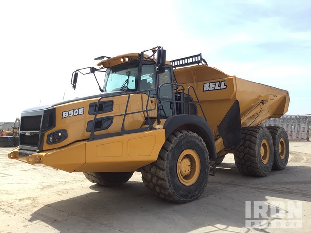 2017 Bell B50E 6x6 Articulated Dump Truck, Articulated Dump Truck