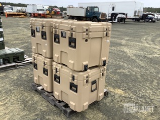 Surplus (4) Garrett Container Systems DFP-628 Military Working Dog ...
