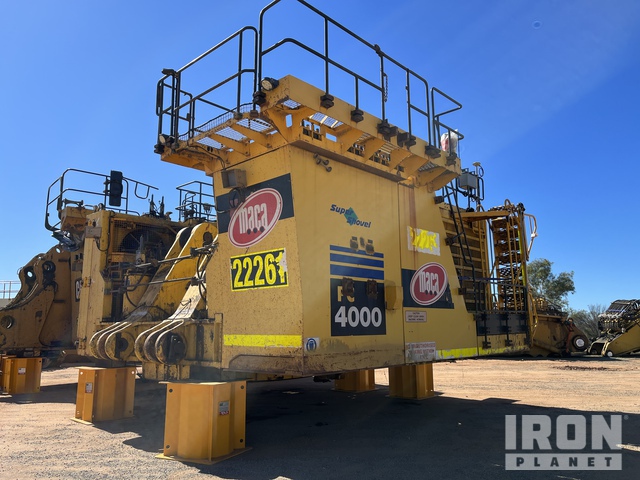 2009 Komatsu PC4000-6 Tracked Excavator, Hydraulic Excavator