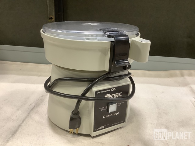 Surplus Becton Dickinson Clay Adams QBC Centrifuge in Chambersburg ...