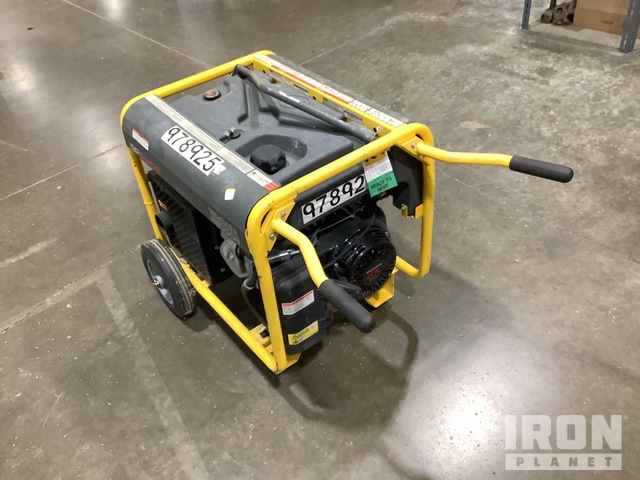 2016 Wacker Neuson GP5600 5.6 kW 5600 watt portable generator Generator ...