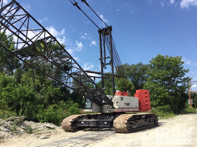 2008 Link-Belt LS-298 HSL 230 ton Lattice-Boom Crawler Crane, Crawler Crane