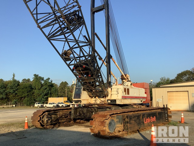 Link-Belt LS-248H II 200 ton Lattice-Boom Crawler Crane, Crawler Crane