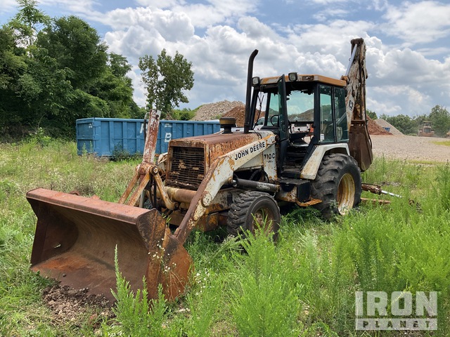 1992 John Deere 710C 4x2 Backhoe Loader, Loader Backhoe