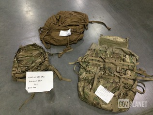 Surplus (135) Field Pack Assemblies, (4) Large Field Rucksacks & (2 ...