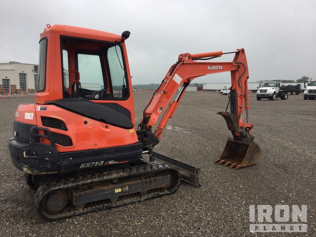 2016 Kubota KX71-3S Mini Excavator in South Vienna, Ohio, United States ...