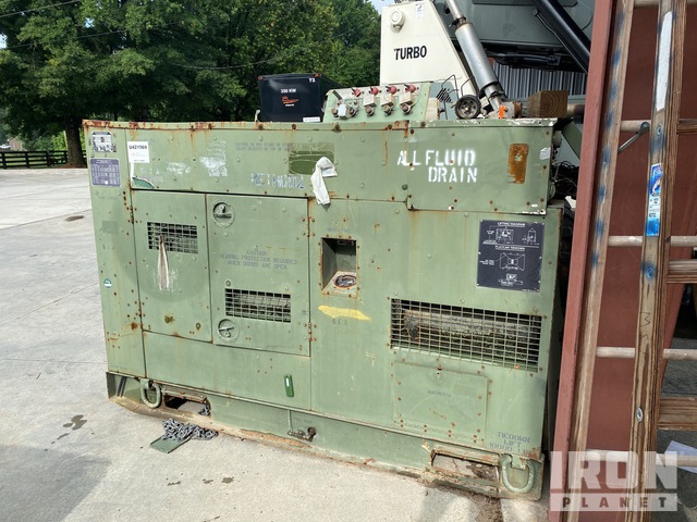1998 Fermont MEP-806A 60 kW Skid-Mounted Generator Set in Dallas ...