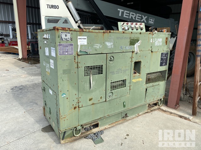 1998 Fermont MEP-806A 60 kW Skid-Mounted Generator Set in Dallas ...