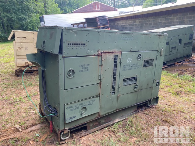 1995 Fermont MEP-806A 60 kW Skid-Mounted Generator Set in Dallas ...