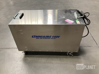Surplus (4) Omnitec Design OA600V-708 HEPA Air Filtration Systems in ...