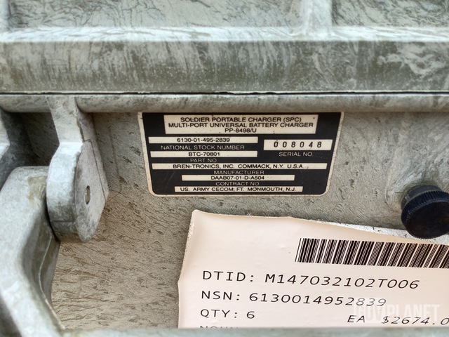 Surplus (6) Bren-Tronics BTC-70801 Battery Chargers in Albany, Georgia ...