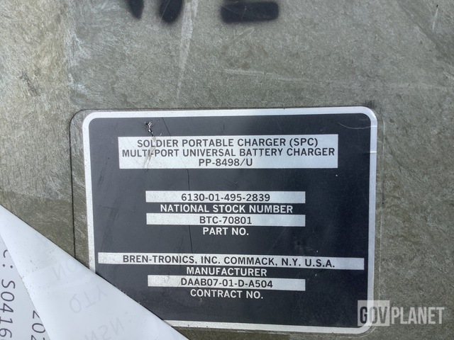 Surplus (6) Bren-Tronics BTC-70801 Battery Chargers in Albany, Georgia ...