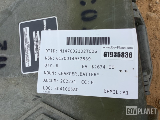Surplus (6) Bren-Tronics BTC-70801 Battery Chargers in Albany, Georgia ...