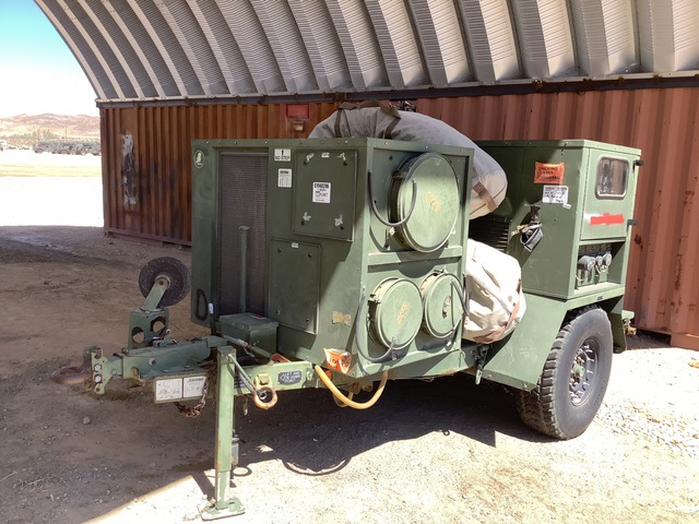 Surplus 2009 PowerSystems International DRASH Shelter Transport Trailer ...
