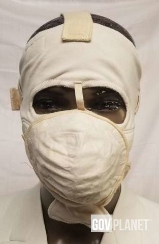 Surplus (100) White Extreme Cold Weather Face Masks - Unused in ...