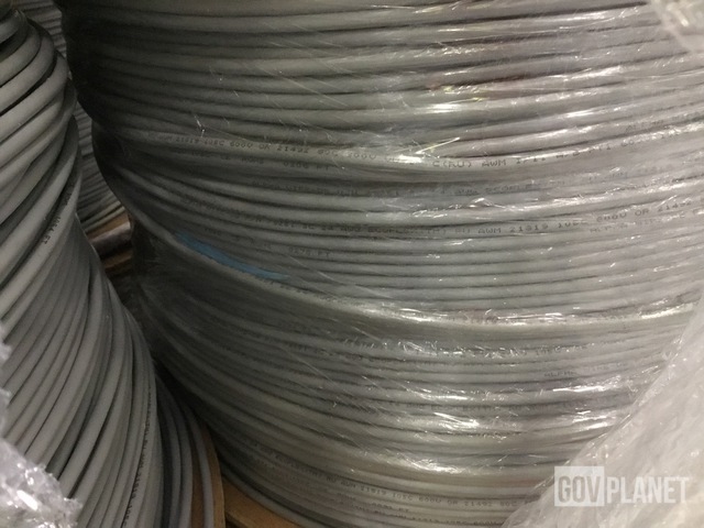 Surplus (15) Rolls of General Atomics CT00010530 Flexible Cable in ...