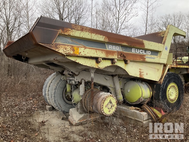 1998 Euclid R60 Haul Truck in Kokomo, Indiana, United States ...