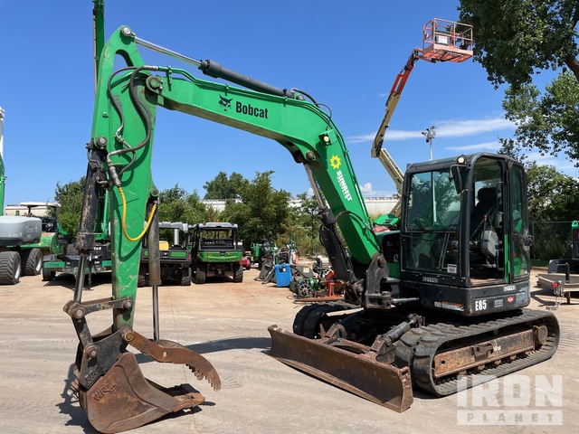 2014 Bobcat E85 Mini Excavator, Micro Excavator