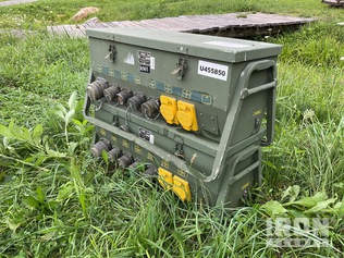 Quantity of (2) Electric Military Power Distribution Boxes in Yellow ...