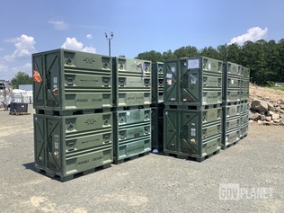 Surplus (20) Plastics Research Palcon Pallet Containers in Butner ...