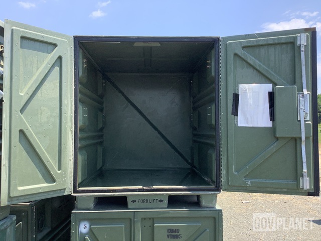 Surplus (20) Plastics Research Palcon Pallet Containers in Butner ...