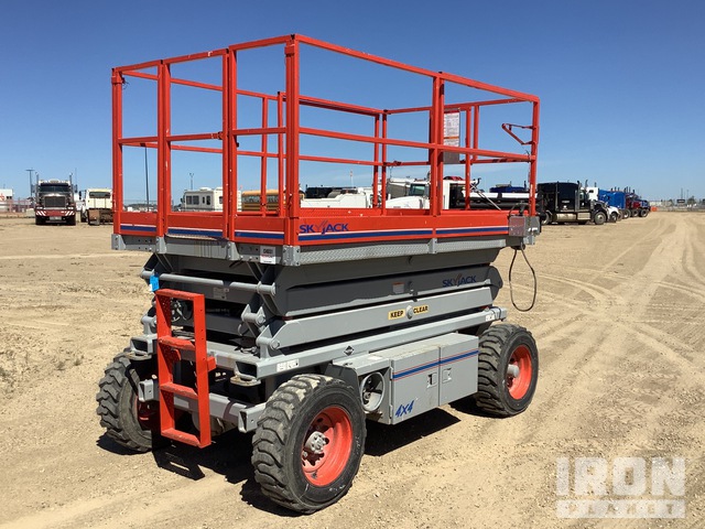 2005 Skyjack SJ7127 RT Dual Fuel Scissor Lift in Nisku, Alberta, Canada ...