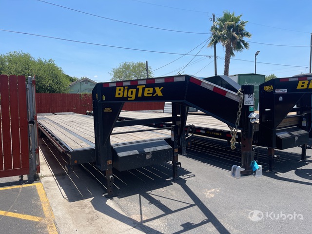 2022 BigTex 16GN-35BK+5MR 35 ft Flatbed Trailer in Harlingen, Texas ...