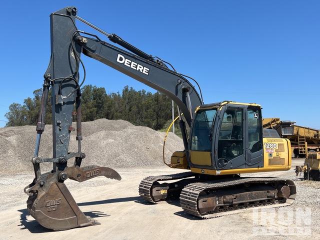 2012 John Deere 120D Tracked Excavator, Hydraulic Excavator