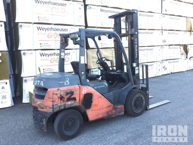 2014 Toyota 8FD35U 8000 lb Pneumatic Tire Forklift in Brooksville ...