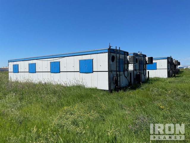 1995 Alta Fab 48 ft x 10 ft 20 Person Skid-Mounted Mobile Camp in ...