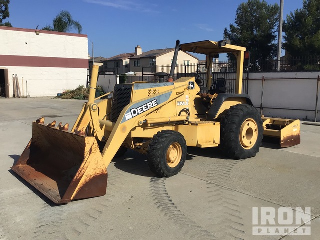 2006 John Deere 210LE 4x4 Landscape Loader, Skip Loader