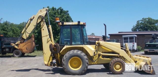 1986 John Deere 410B Backhoe Loader, Loader Backhoe